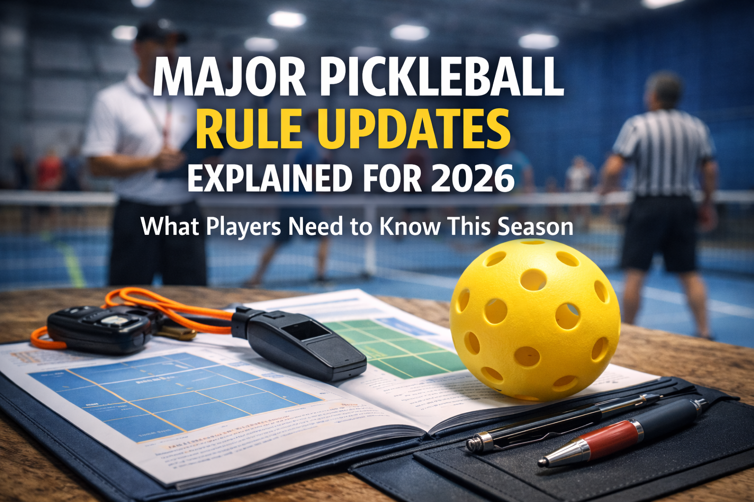 Major Pickleball Rule Updates 2026 Explained for Players